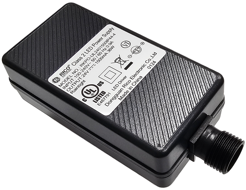 Dongguan RICO Electronic - Power Supply 24v 1500mA RKPO-UL2401500IP44 ...