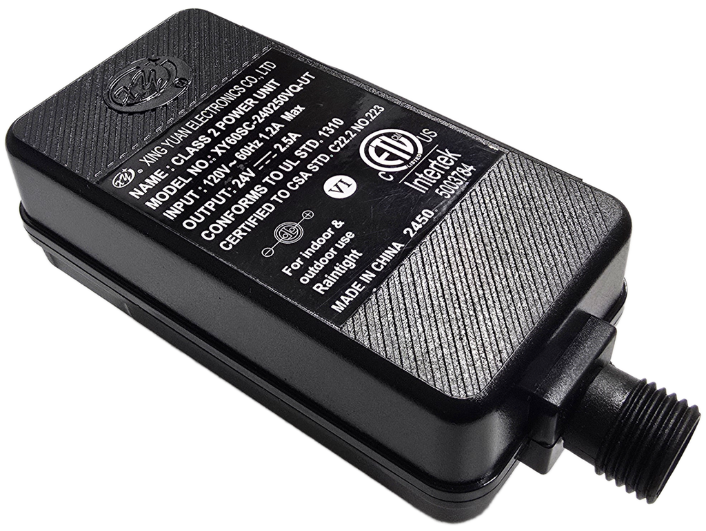 Xing Yuan 24V 2.5A Power Adapter Connection TIP B | INTERTEK 5003784 X ...