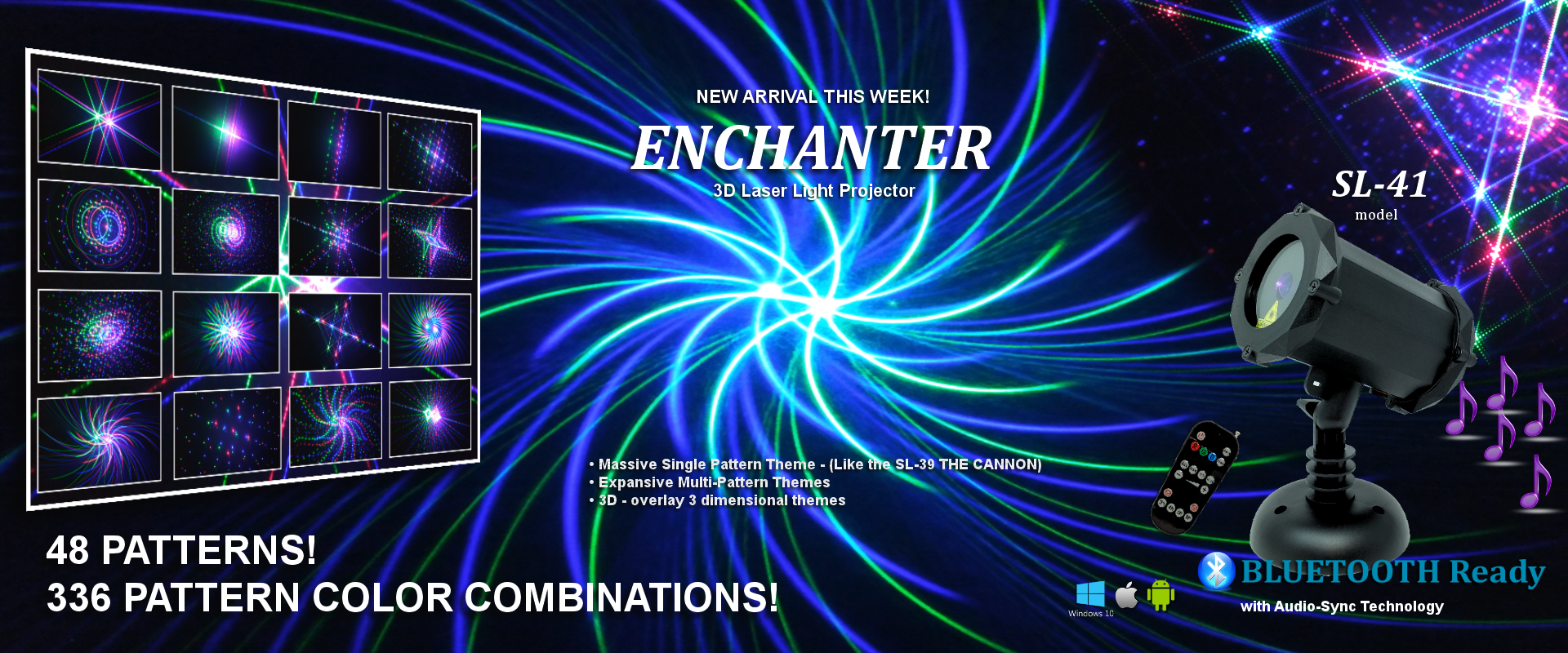Spectrum Laser Lights - High Definition Laser Christmas Lights