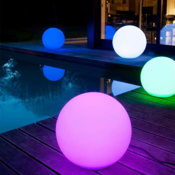 Spectrum Spheres - Large RGBW LED BALL/ORB - Outdoor and Indoor Light ...