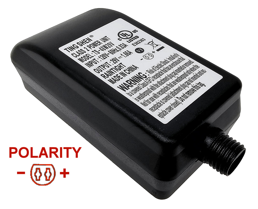 TING SHEN 29 volt 1.66A LED Class 2 Power Supply TS-48W29V - A-TIP ...