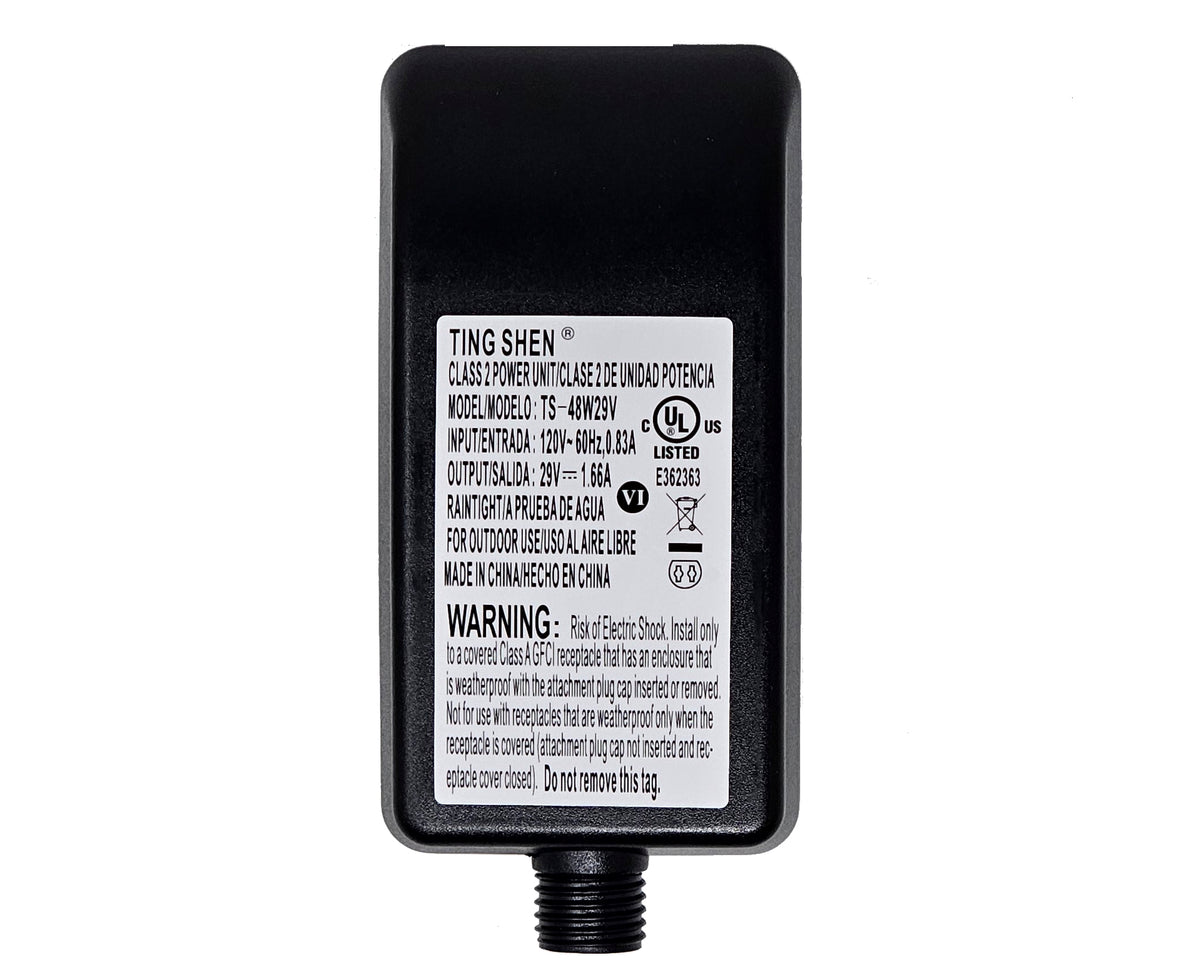 TING SHEN 29 volt 1.66A LED Class 2 Power Supply TS-48W29V - A-TIP ...