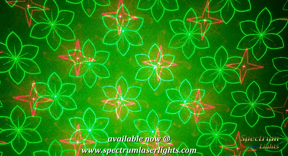 SL-44 - Kaleidoscope Multi-Pattern Red, Green Blue Laser Light | 3rd G ...
