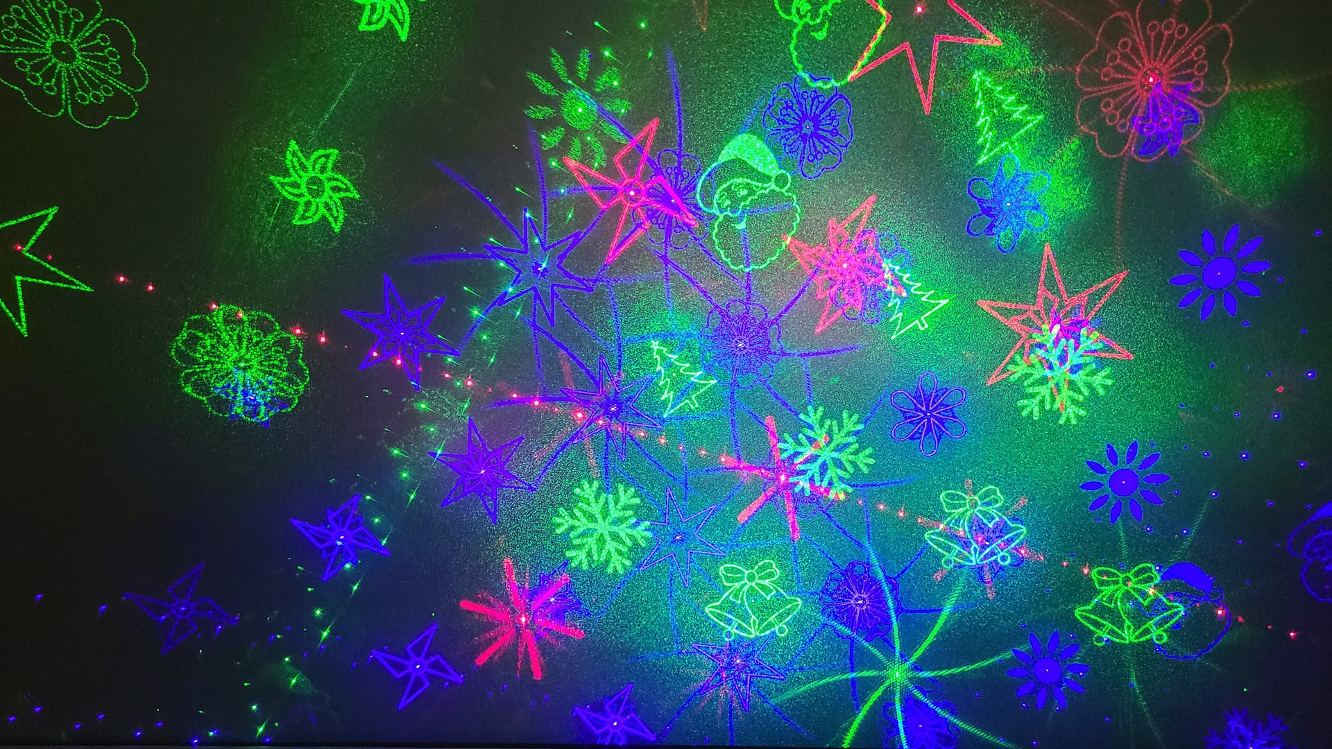 SL-36 - Yule Light - Multi-Pattern Red, Green Blue Laser Light | 3rd G ...