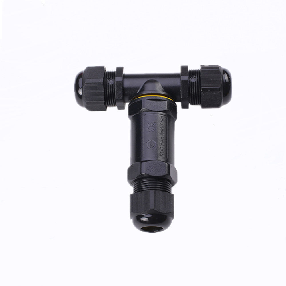 Splice Waterproof Cable Gland Connector 3-way T-Connector IP68 ...