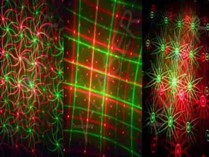 SL-34 - RGB Moving 8 Flower Garden Pattern Laser Light Projector | 2nd ...