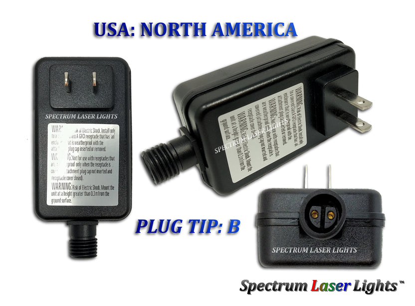 Xing Yuan 12v 2A Power Adapter Connection TIP B | INTERTEK 5003784 ...