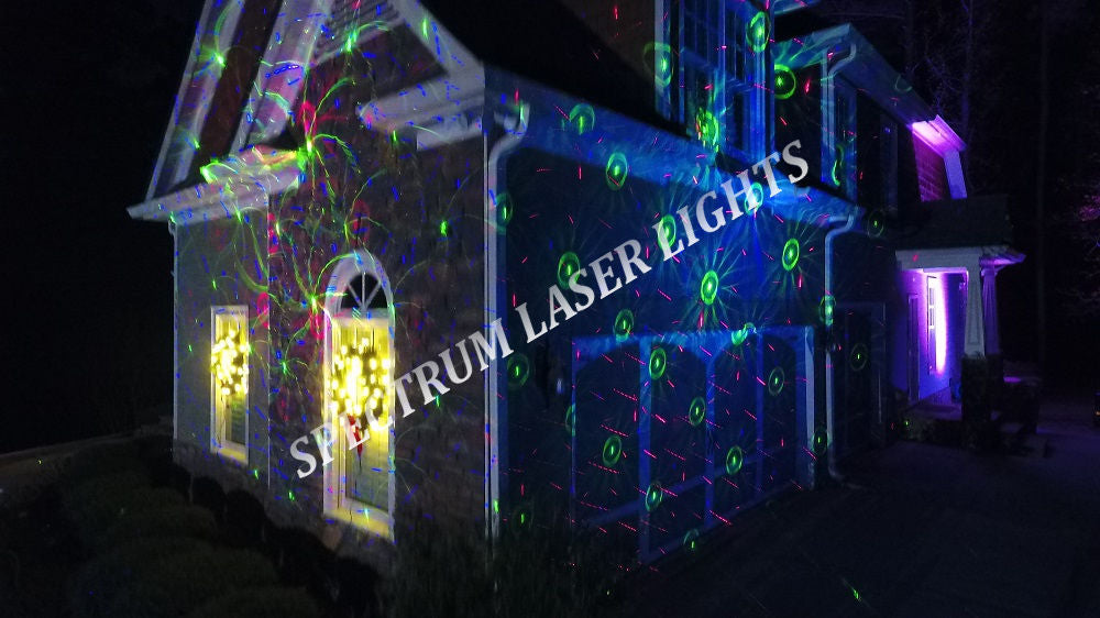 SL-34 - RGB Moving 8 Flower Garden Pattern Laser Light Projector | 2nd ...