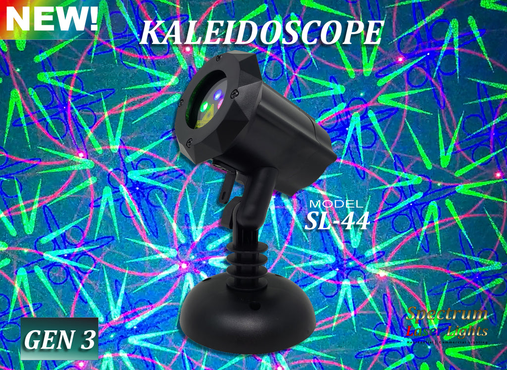 SL-44 - Kaleidoscope Multi-Pattern Red, Green Blue Laser Light | 3rd G ...